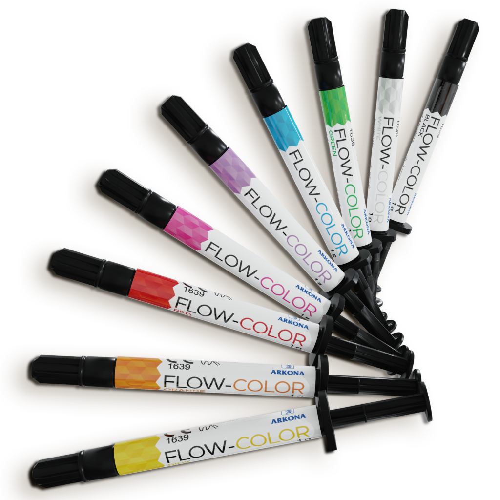 FLOW-COLOR colorful composite | ARKONA | DentSupplier